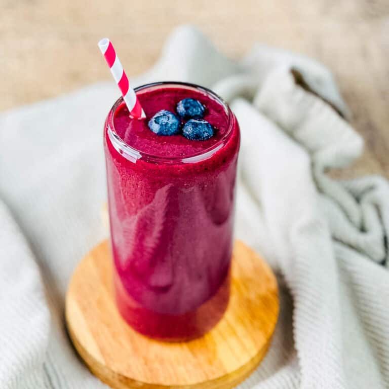 Acai Berry Boost Tropical Smoothie Recipe - The Beverage Snob